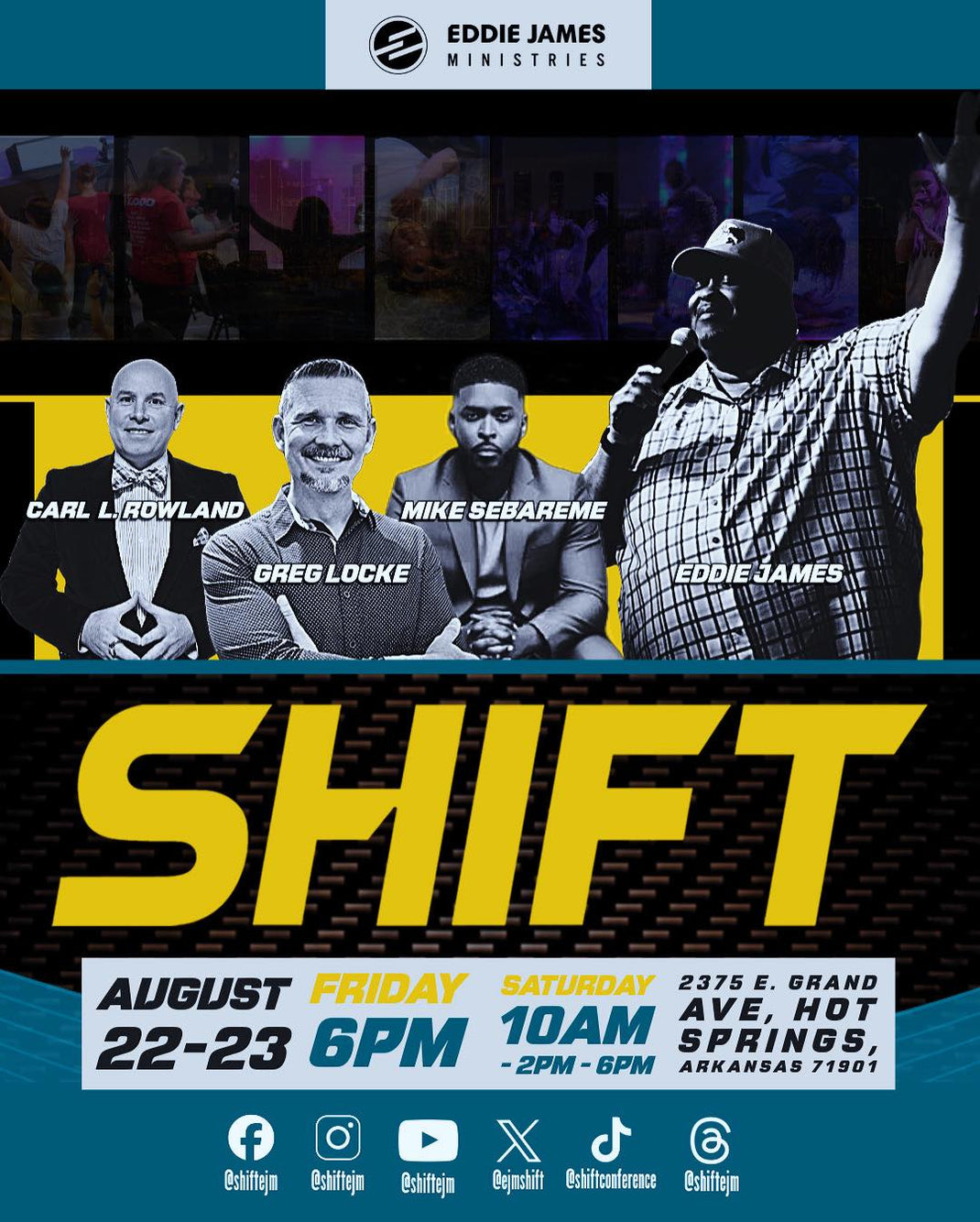 Calendar – Eddie James Ministries